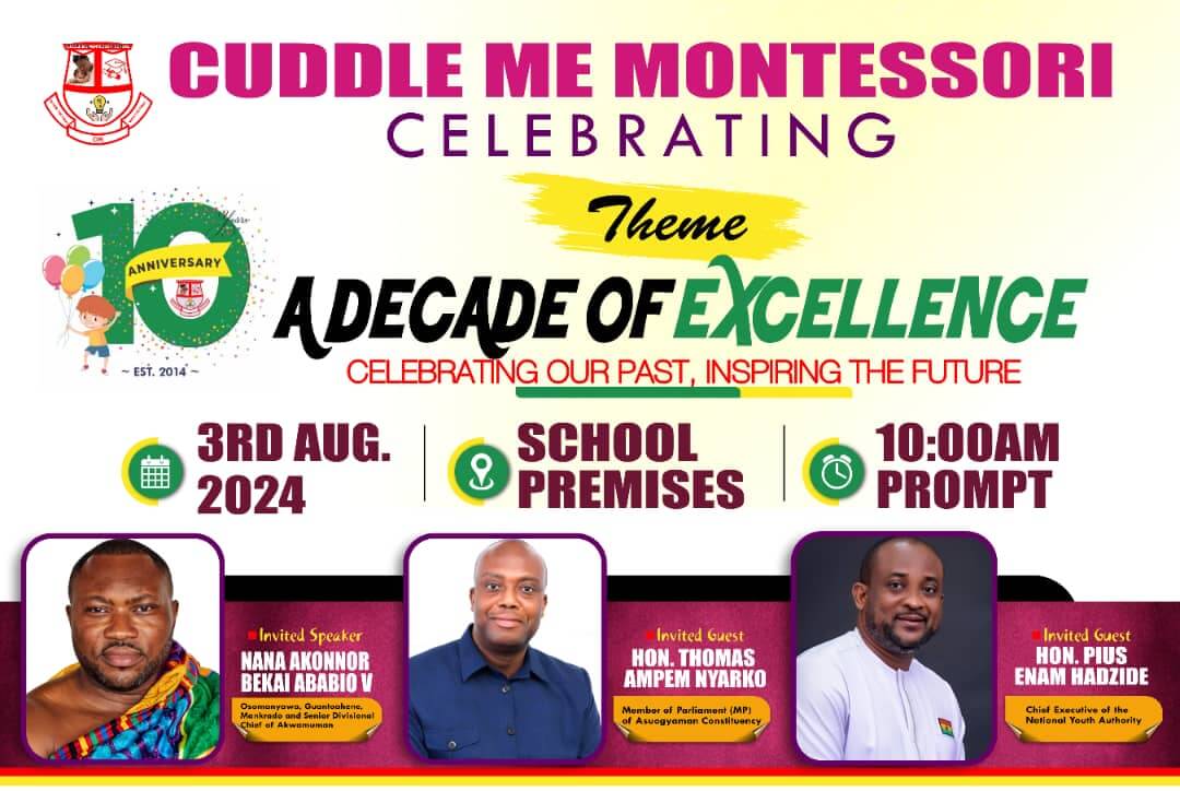 Celebrating a Decade of Excellence at Cuddle Me Montessori School ...